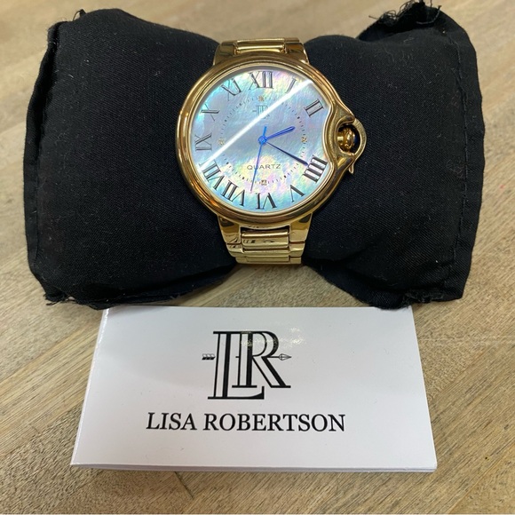 Lisa Robertson | Accessories | Lisa Robertson Palloncino Watch Gold ...